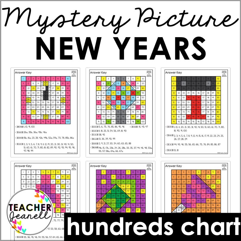 Hundreds Chart Summer Hundreds Chart Mystery Picture Puzzles