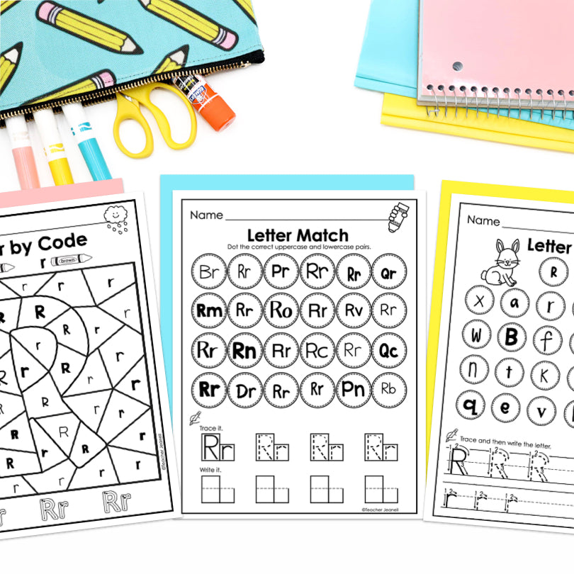 Letter R Activities - Letter of the Week Worksheets – Teacher Jeanell