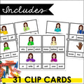 ASL Second Grade Sight Words Clip Cards: Interactive Sign Language Act ...