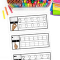 ASL Number Tracing Cards for Sign Language and Number Recognition ...