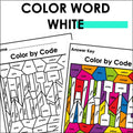 Color White Worksheets and Activities - Color Identification – Teacher ...
