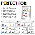 Final Consonant Blends Magnetic Letter Activities for Phonics and ...
