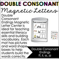 Double Consonants Magnetic Letter Activities for Spelling Mastery ...