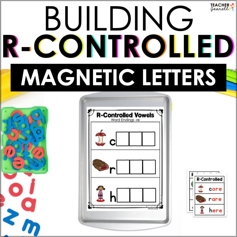 Advanced R-Controlled Vowels Magnetic Letter Activities for Fun Phonics ...