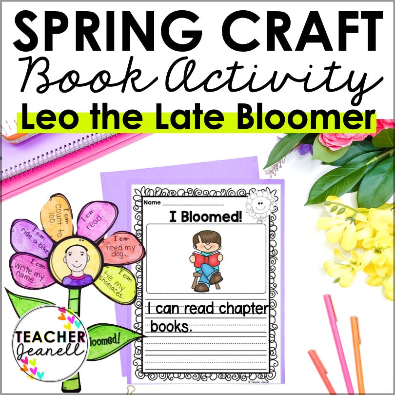 Spring Flower Craft Activity – Teacher Jeanell